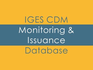 IGES GHG Emissions Database